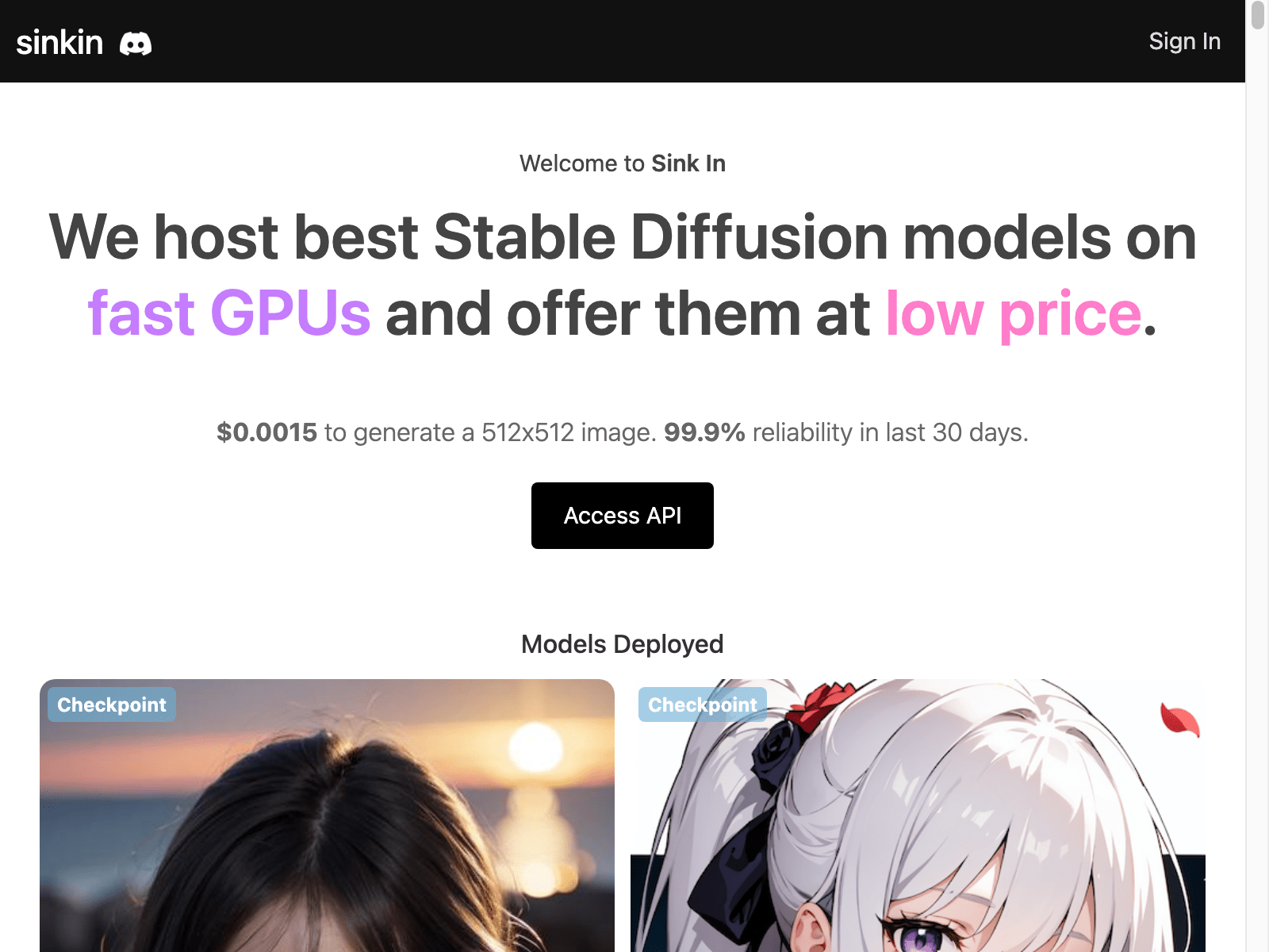 Sinkin - aimagegenerators.com